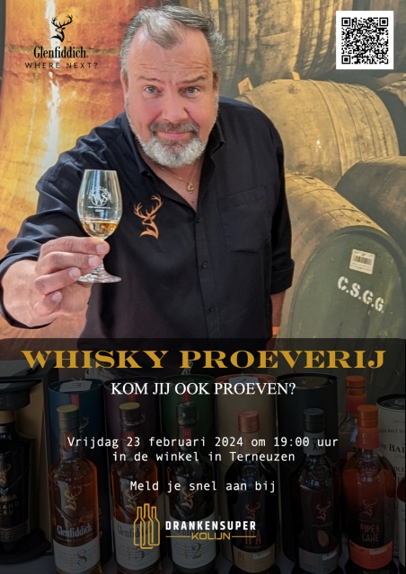 Whisky Proeverij Agenda